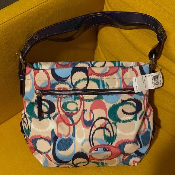 Coach | Bags | Nwt Coach Ikat Print Hobo Bag | Poshmark